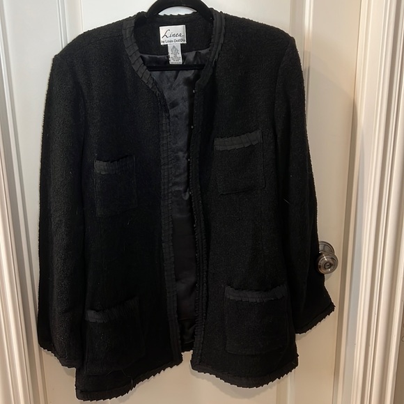 Linea by Louis Dell'Olio | Jackets & Coats | Linea Boucle Ribbon ...